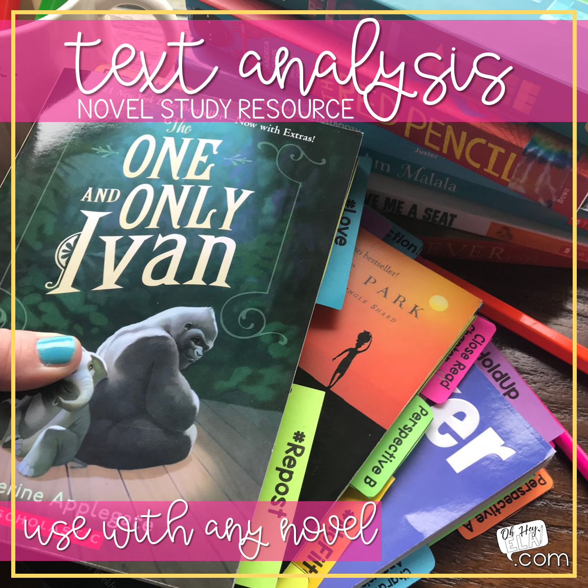 Novel Study For Any Novel Oh Hey Ela